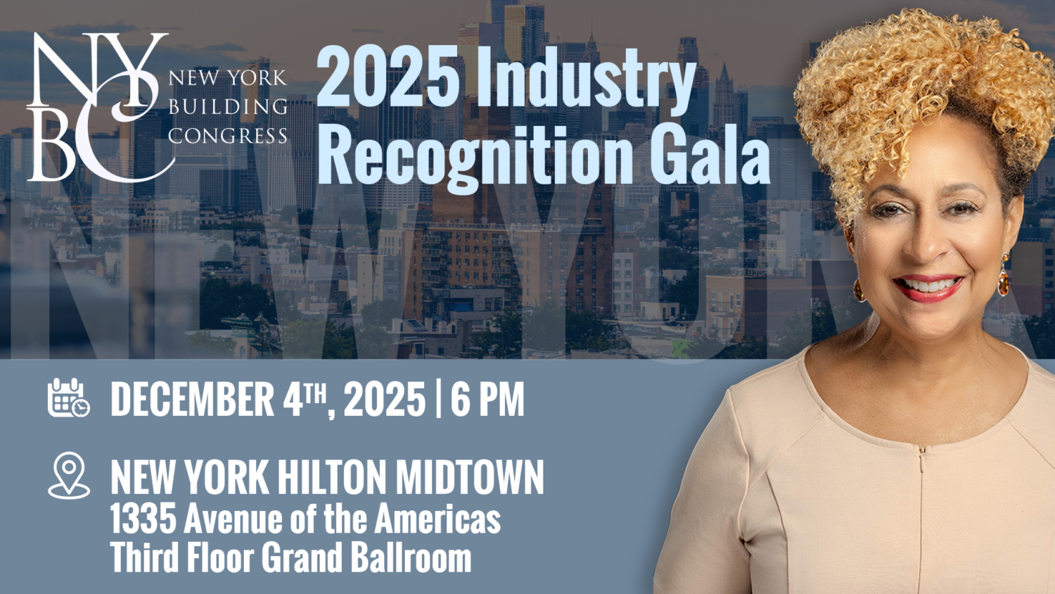 2025 Industry Recognition Gala | New York Building Congress - Cheryl ...